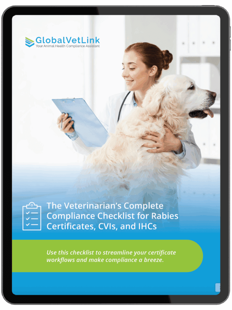 Veterinarian’s Complete Compliance Checklist | GlobalVetLink